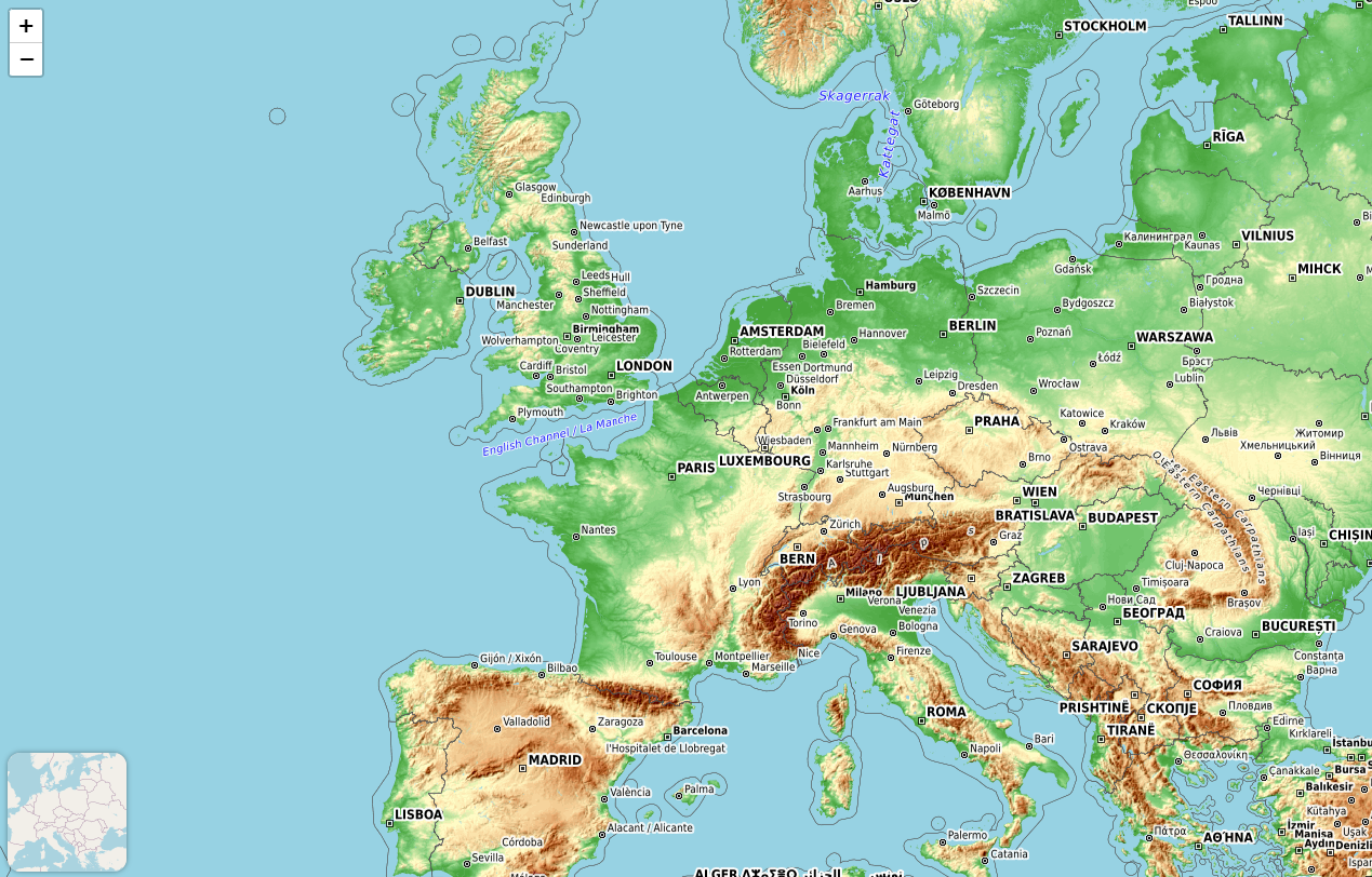L.basemapControl | Leaflet plugin for switching basemap layers